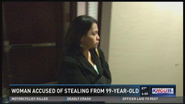Caretaker Accused Of Stealing From 99 Year Old Woman